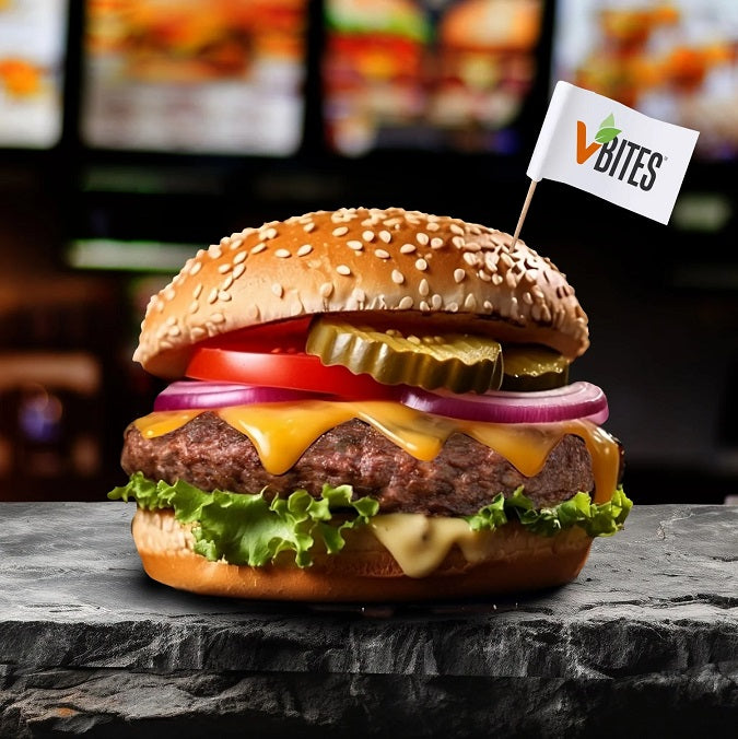 VBITES 60 Second Fully Cooked Burger 226g (12pk) | NAVESU - Naturally ...