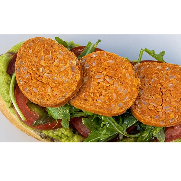 New Way Vegan Chickpea Pepperoni 250g (4pk) | NAVESU - Naturally Vegan ...