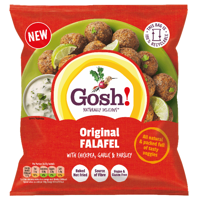 Gosh Moroccan Falafel Bite 2kg | NAVESU - Naturally Vegan Supermarket